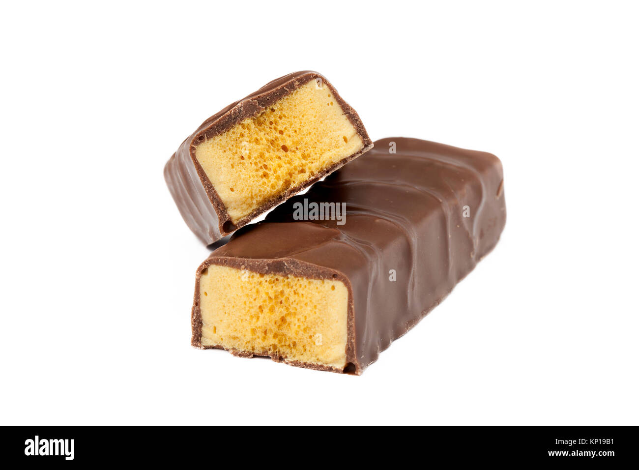 Chocolate bars candy slices hi-res stock photography and images - Alamy