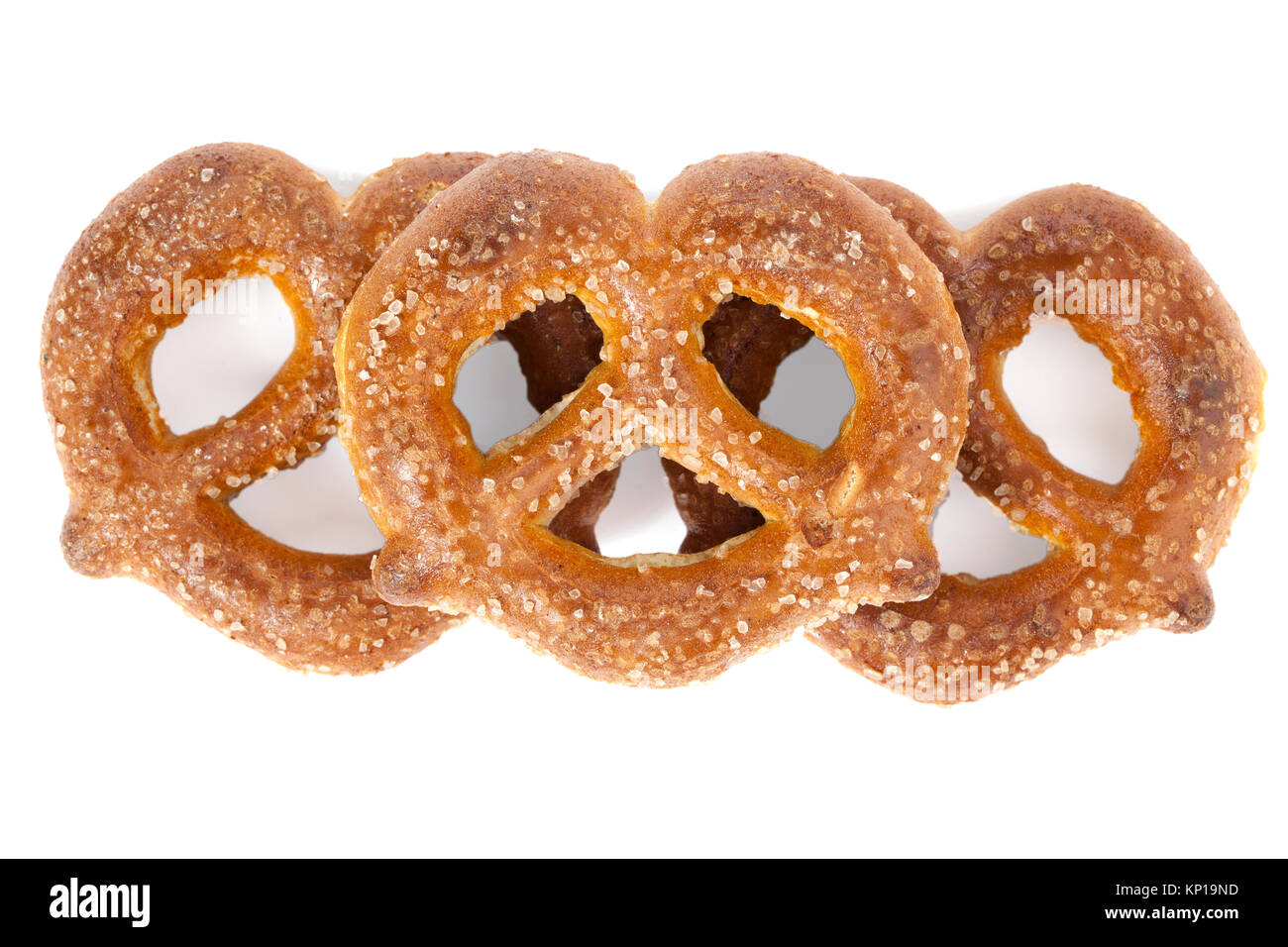 sugar coated knot shape pretzel Stock Photo - Alamy