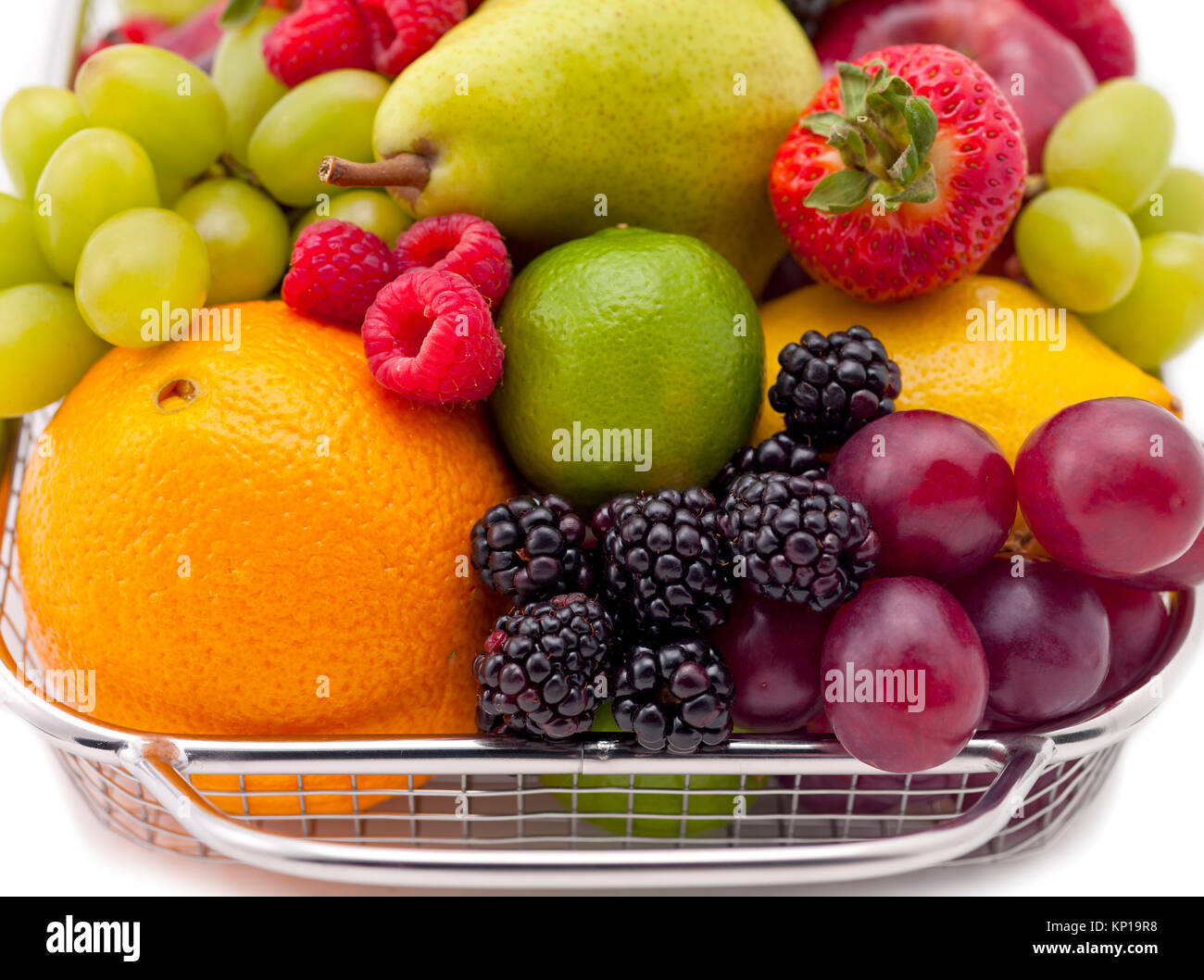 top of fruit basket Stock Photo - Alamy