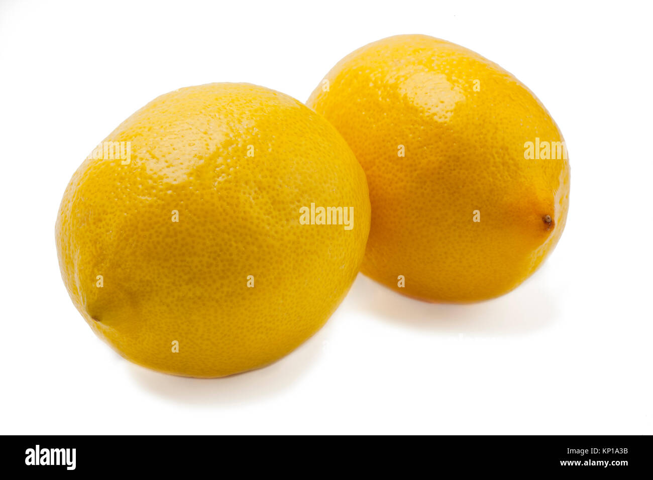 Two whole lemons Cut Out Stock Images & Pictures - Alamy