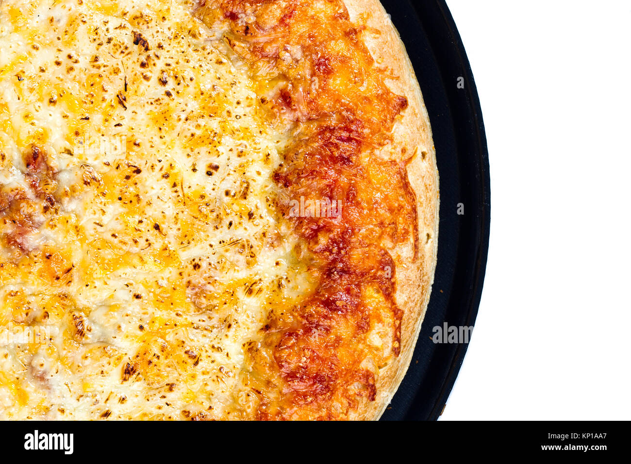 cheese flavored pizza Stock Photo - Alamy