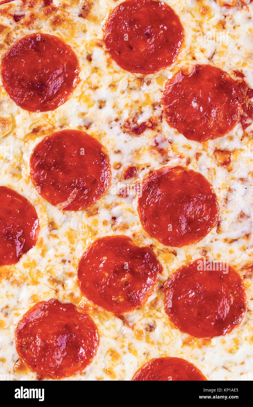 italian pepperoni pizza Stock Photo - Alamy