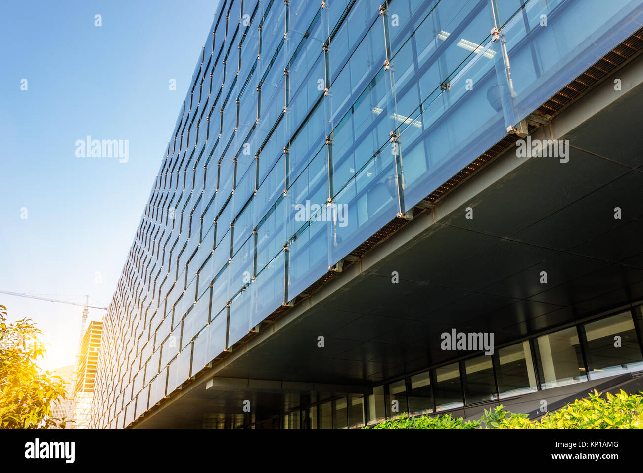 Close-Up Of Modern Office Buildings in city of China Stock Photo - Alamy