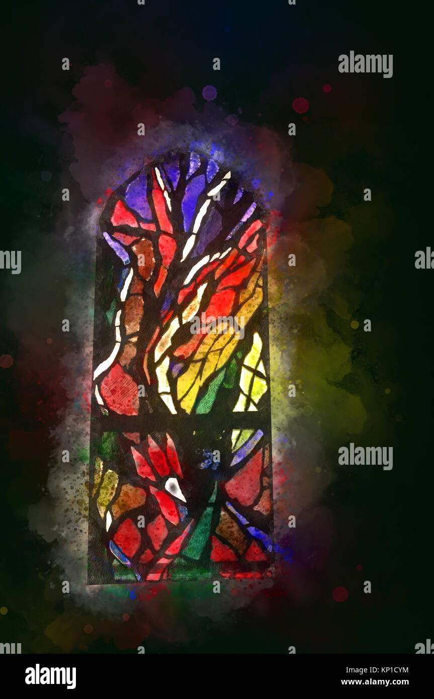 Church window drawing hi-res stock photography and images - Alamy