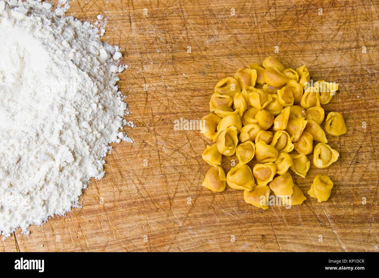 Preparing the tortellini, Castelfranco Emilia, Emilia Romagna, Italy ...