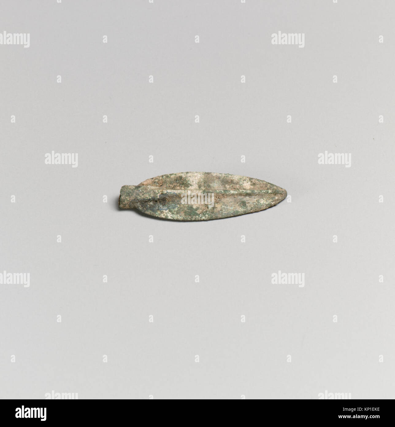 A bronze arrowhead from the 6th–4th century B.C. or later, cataloged as ...