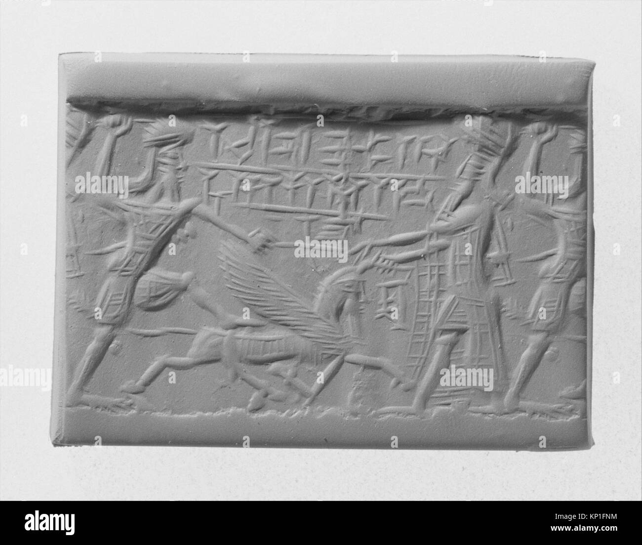 Neo babylonian cylinder seal hi-res stock photography and images - Alamy