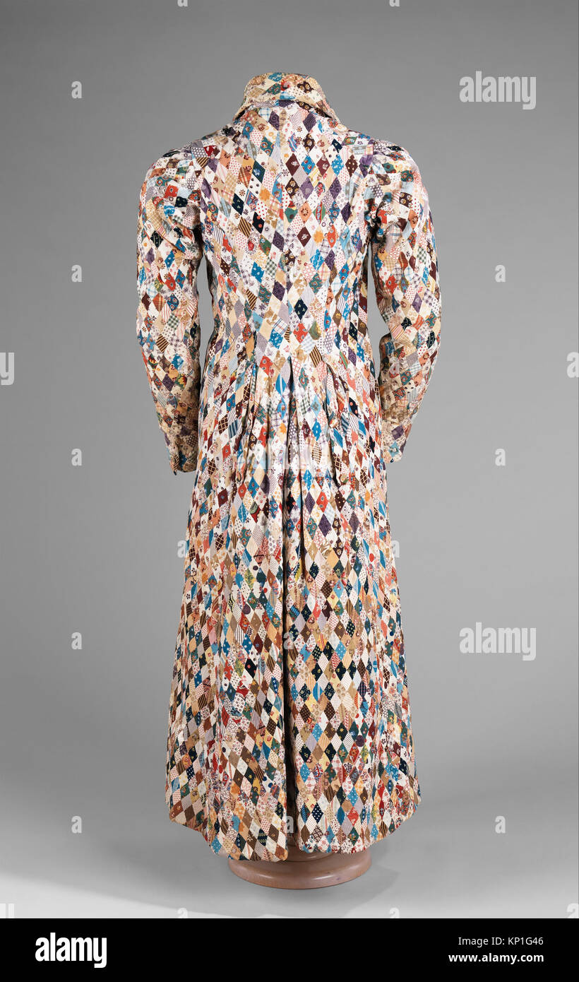 The back view of MET 83.23.2 dressing gown illustrated in a book ...