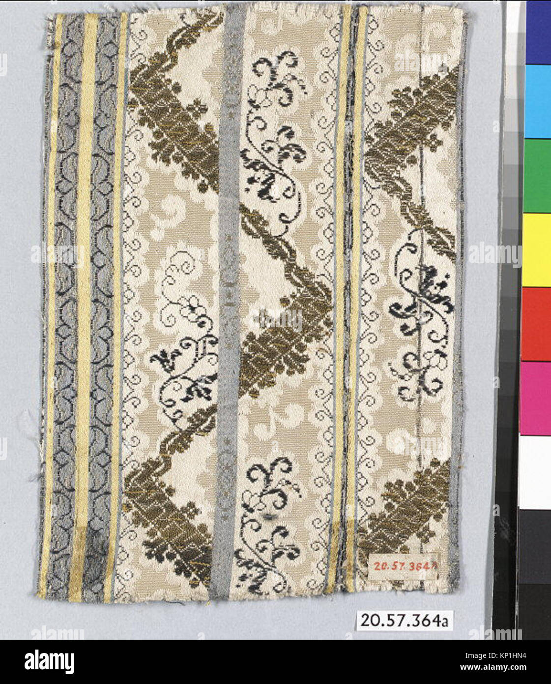 Gold brocade MET DP2308 220584 Stock Photo - Alamy