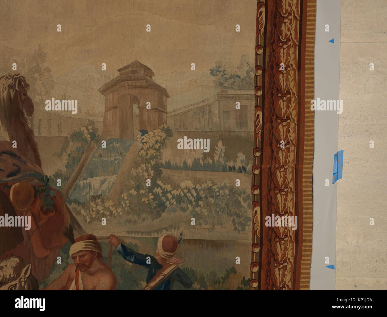 An illustration from a textbook depicting Asia as part of 'The Four ...