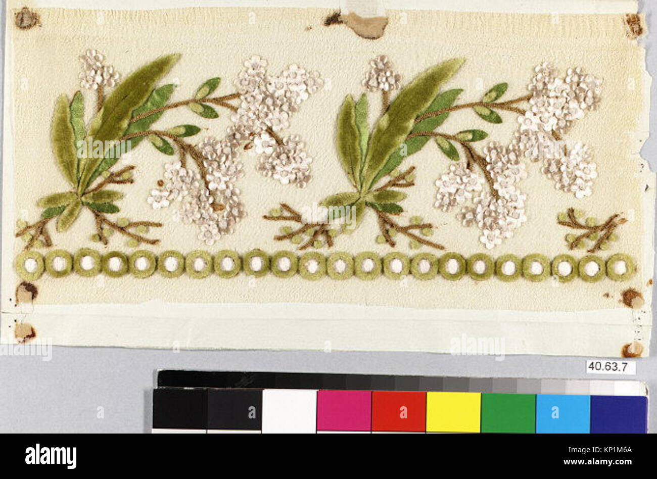 Dress Border MET DP2199 226474 Stock Photo - Alamy