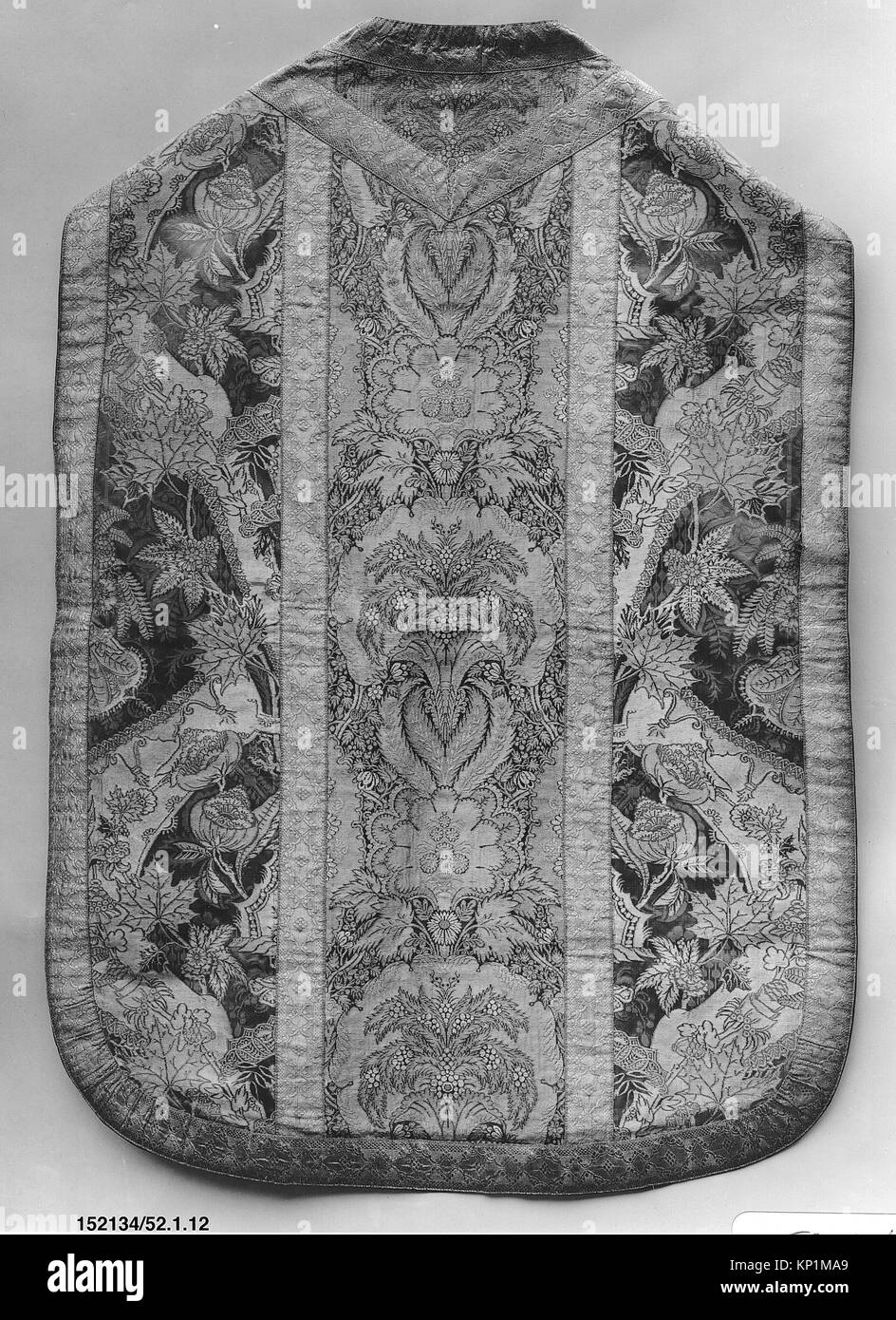 Liturgical embroidery Black and White Stock Photos & Images - Alamy