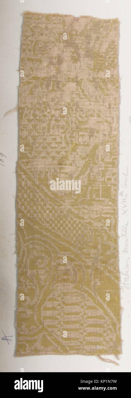 A preserved textile fragment from the MET, catalog DP103453, featuring ...