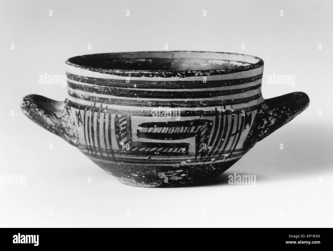 Ceramic bowl showing shape, form, and utilitarian design typical of ...