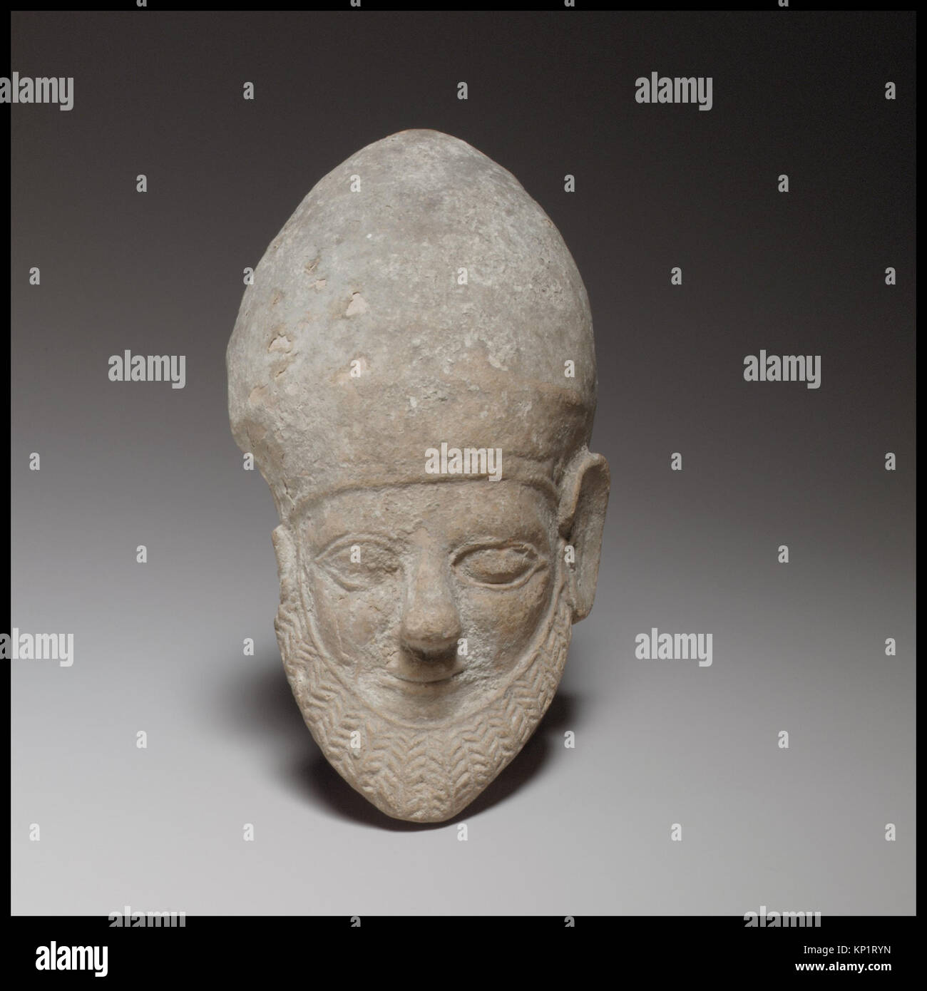 Bearded male head MET DP101565 241034 Stock Photo - Alamy
