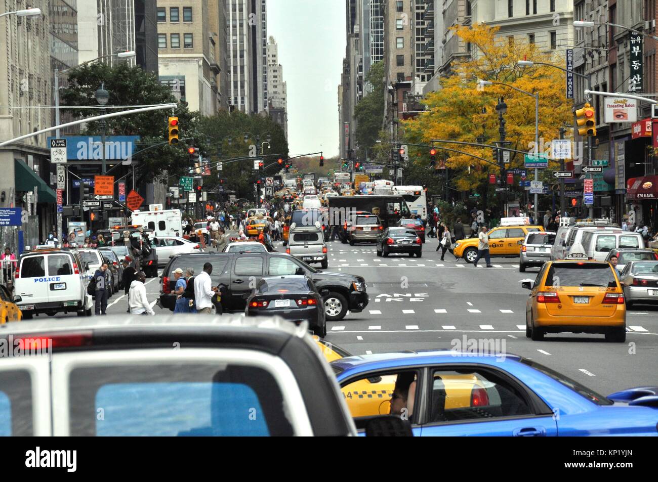 Traffic jam new york city hi-res stock photography and images - Alamy
