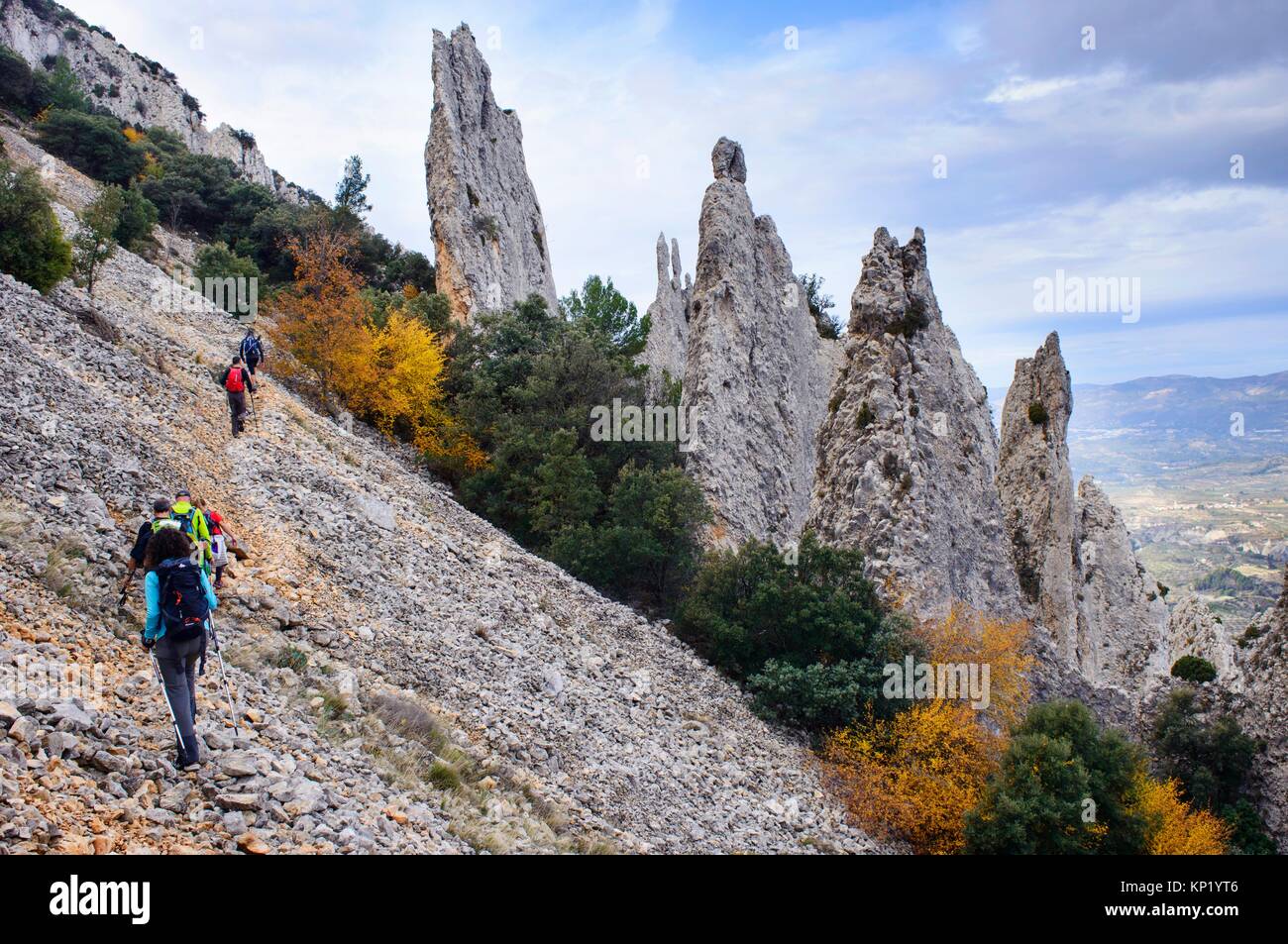 Mountaineering itinerary hi-res stock photography and images - Alamy