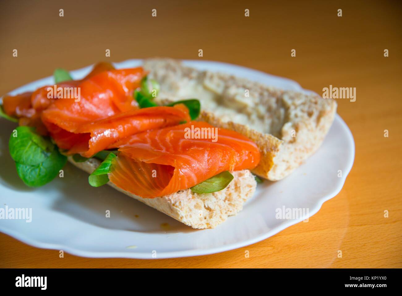 Salmon bread hi-res stock photography and images - Alamy