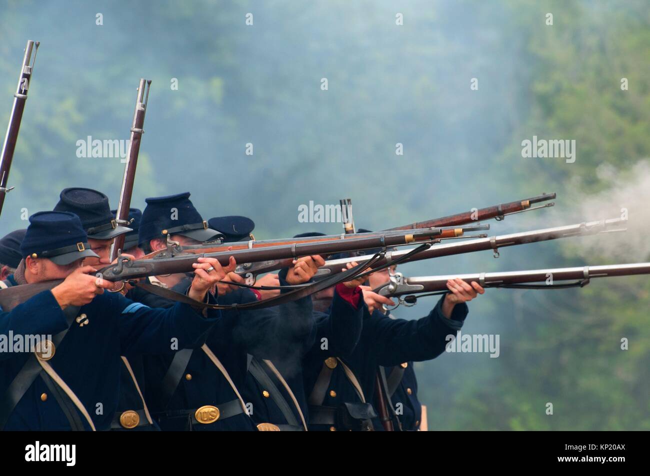Reenactment battle hi-res stock photography and images - Alamy