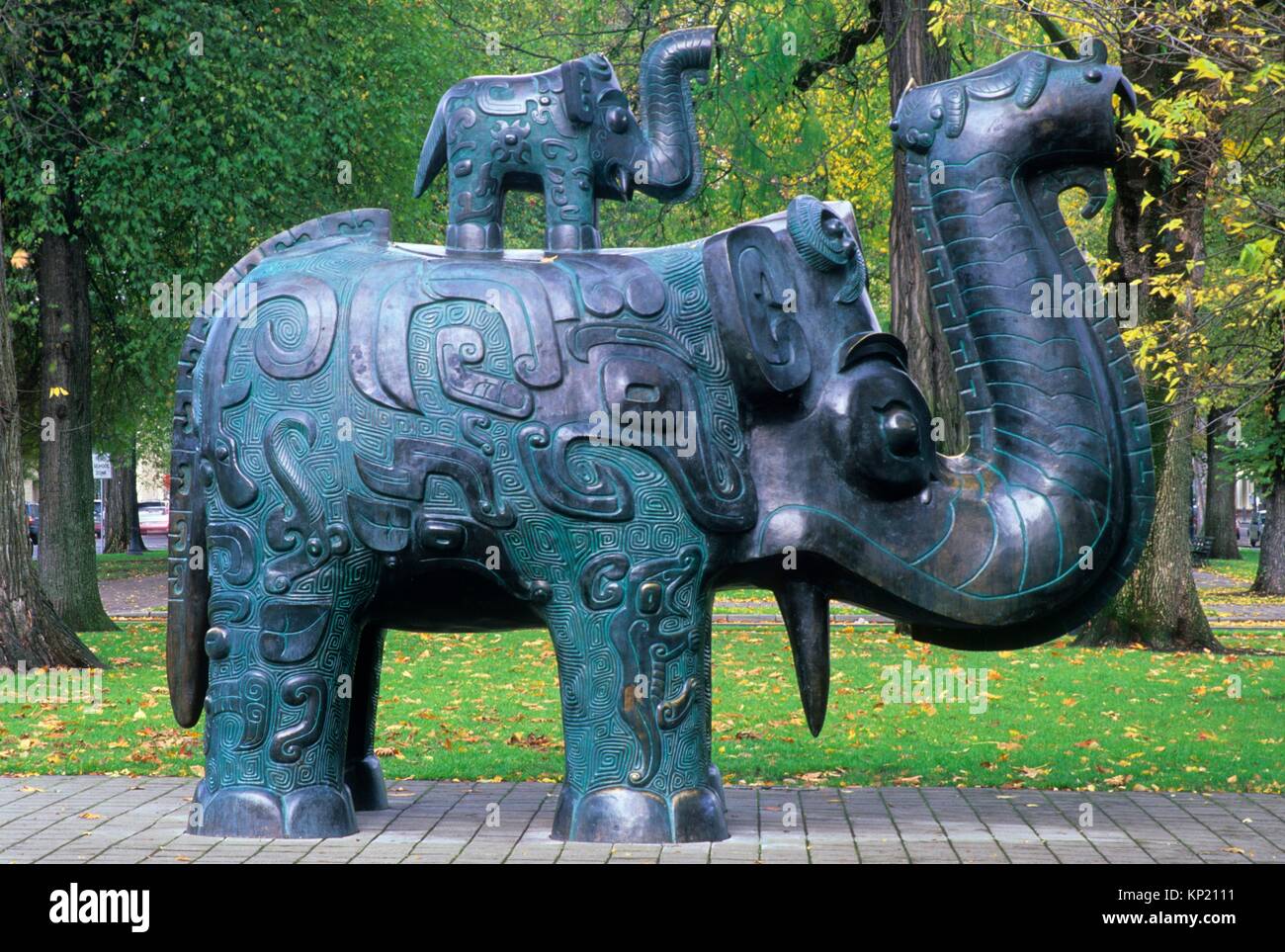 Portland park blocks hi-res stock photography and images - Alamy