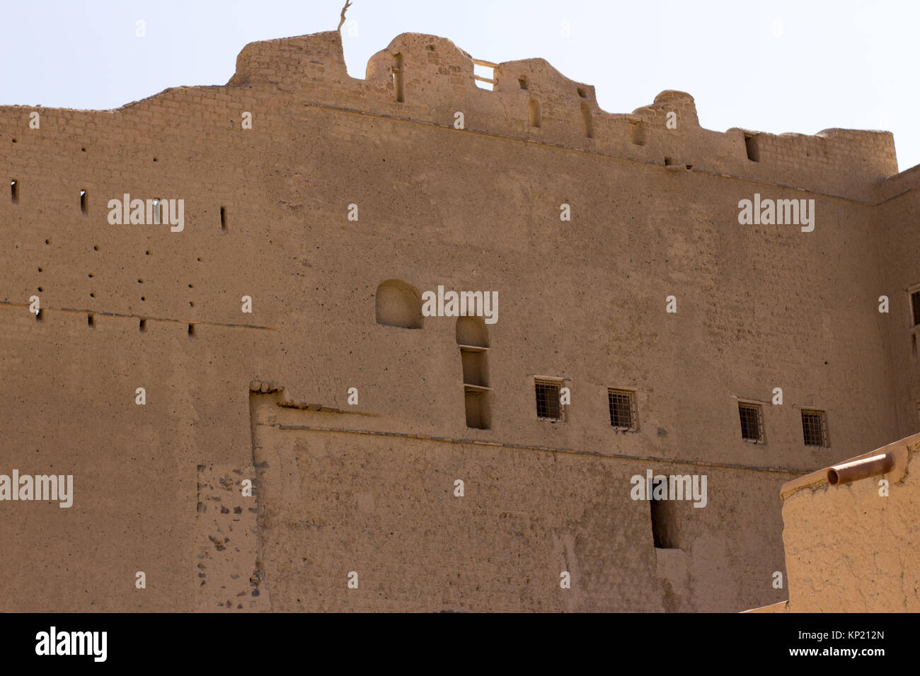 Ancient Oman fort famous for construction old architecture used for ...