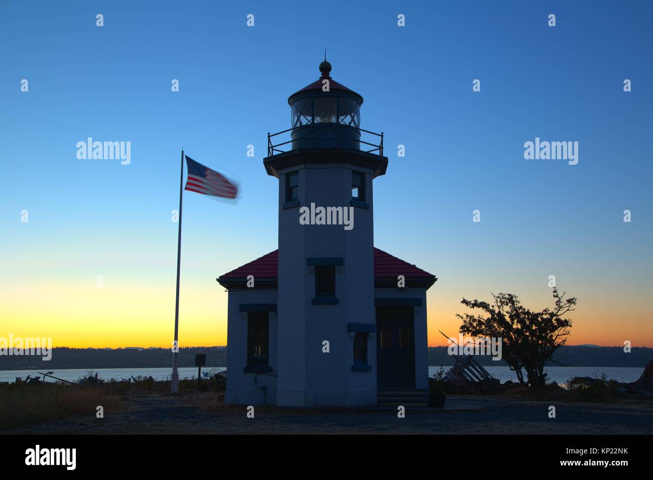 Lighthouse silhouette hi-res stock photography and images - Alamy