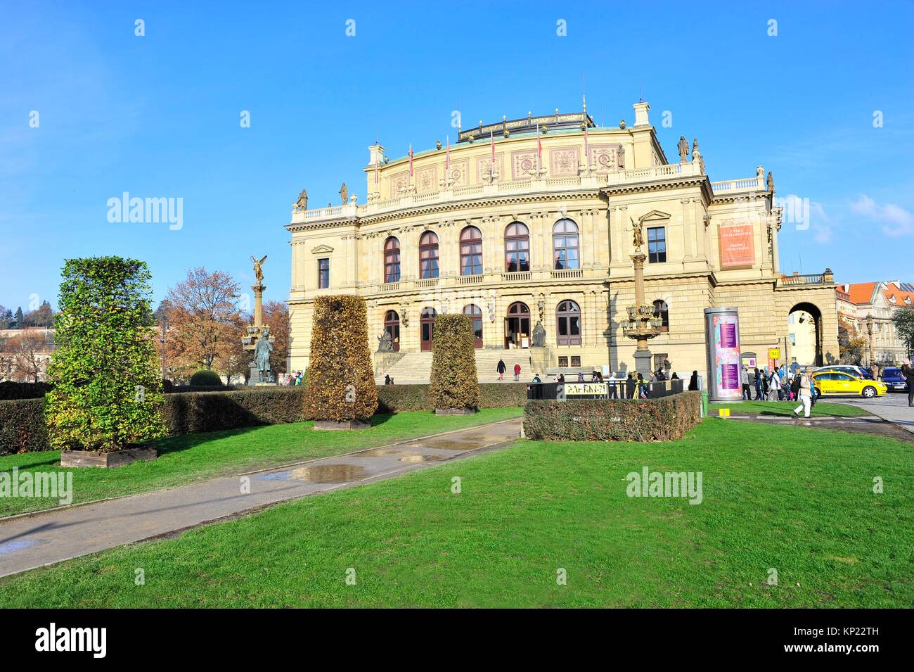 The Rudolfinum in Prague Stock Photo - Alamy
