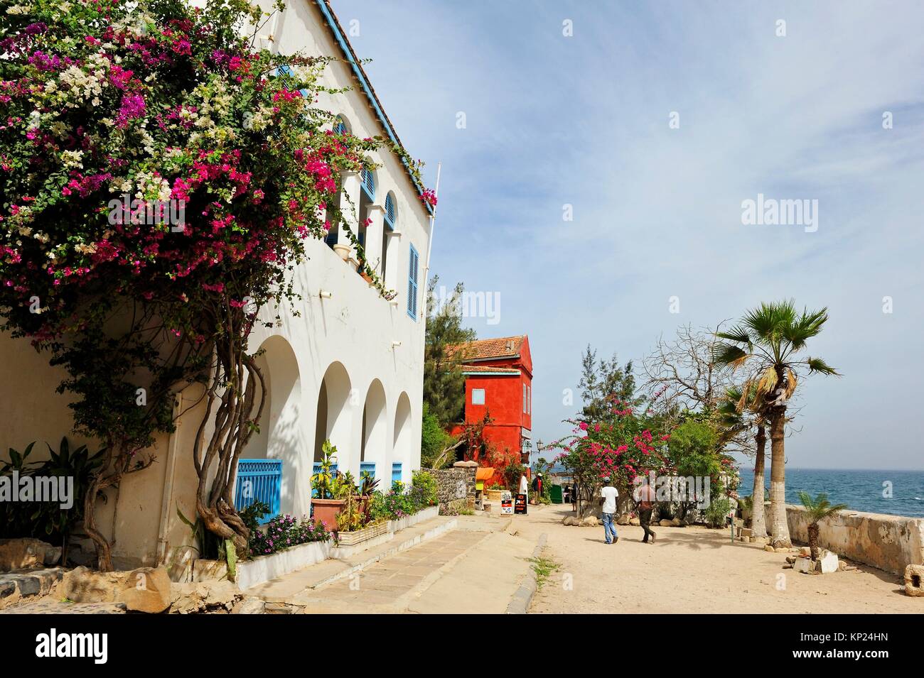 Ile de Goree (Goree Island), Dakar, Senegal, West Africa Stock Photo ...