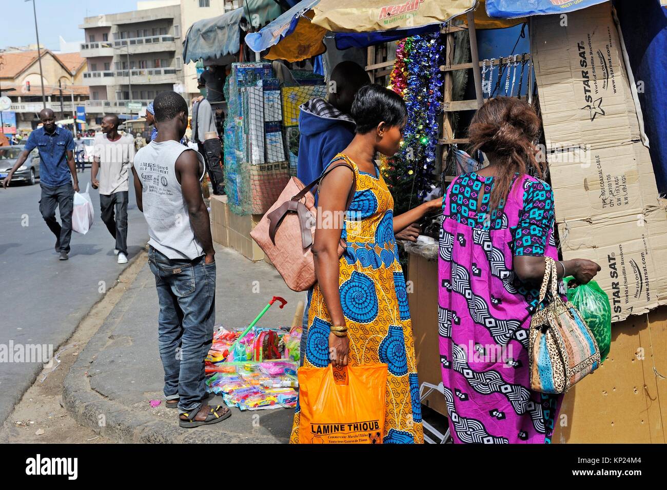 Sandaga market dakar hi-res stock photography and images - Alamy