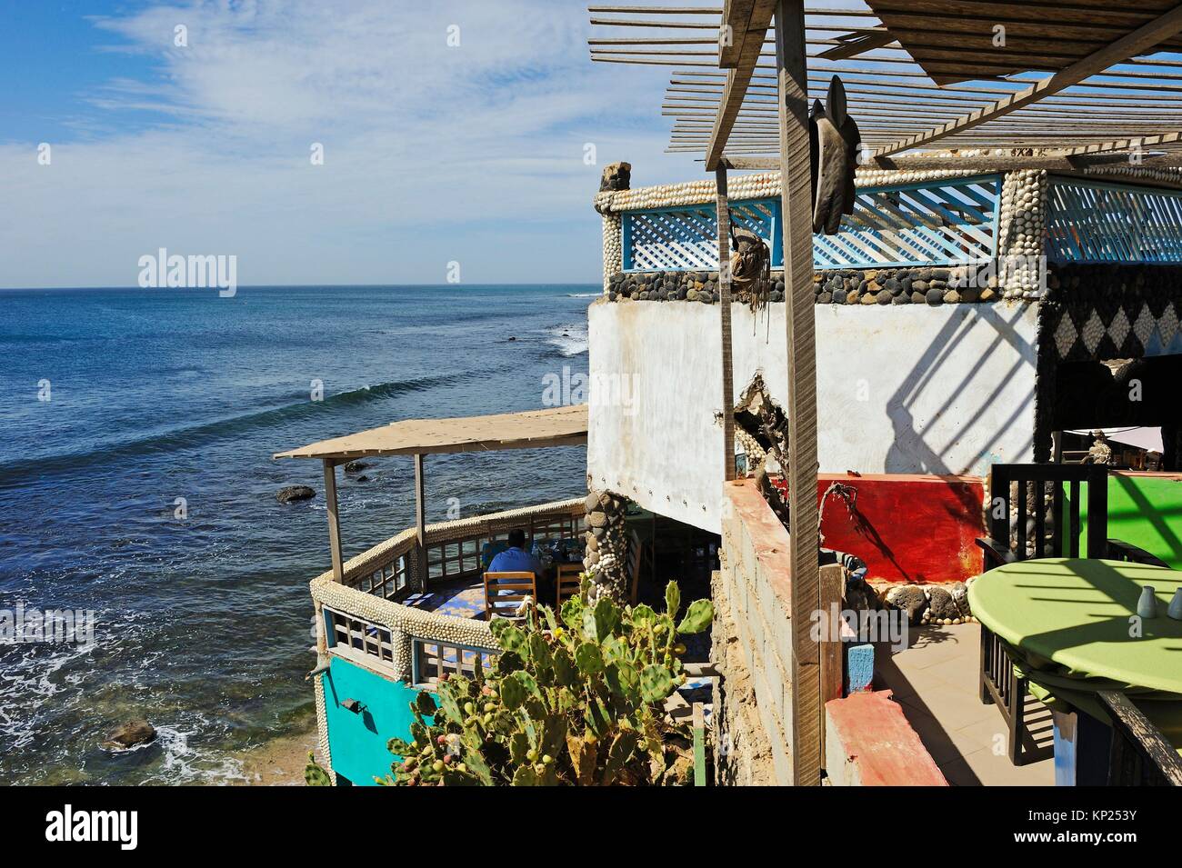 N´Gor restaurant, Corniche des Almadies, Dakar, Senegal, West Africa ...