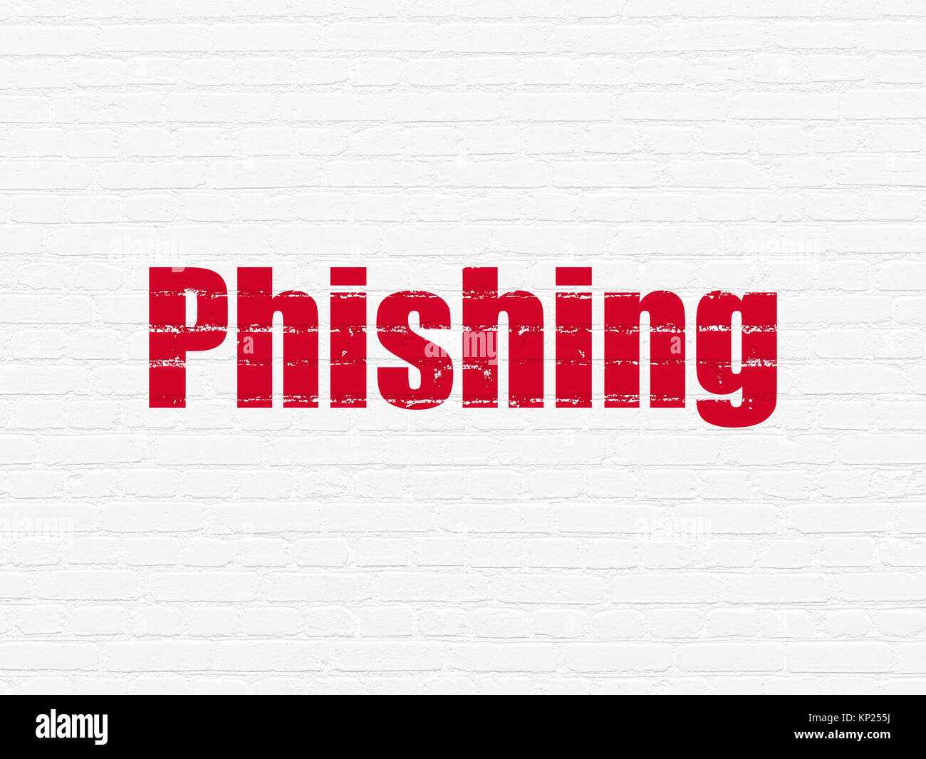 Safety concept: Phishing on wall background Stock Photo - Alamy