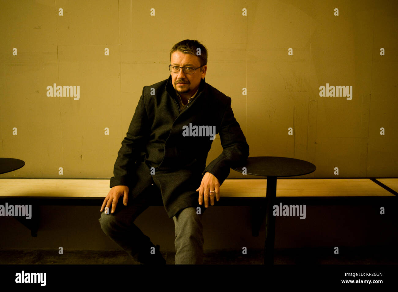 Xavier Domenech, Catalan politician, leader of En Comu Podem Stock ...