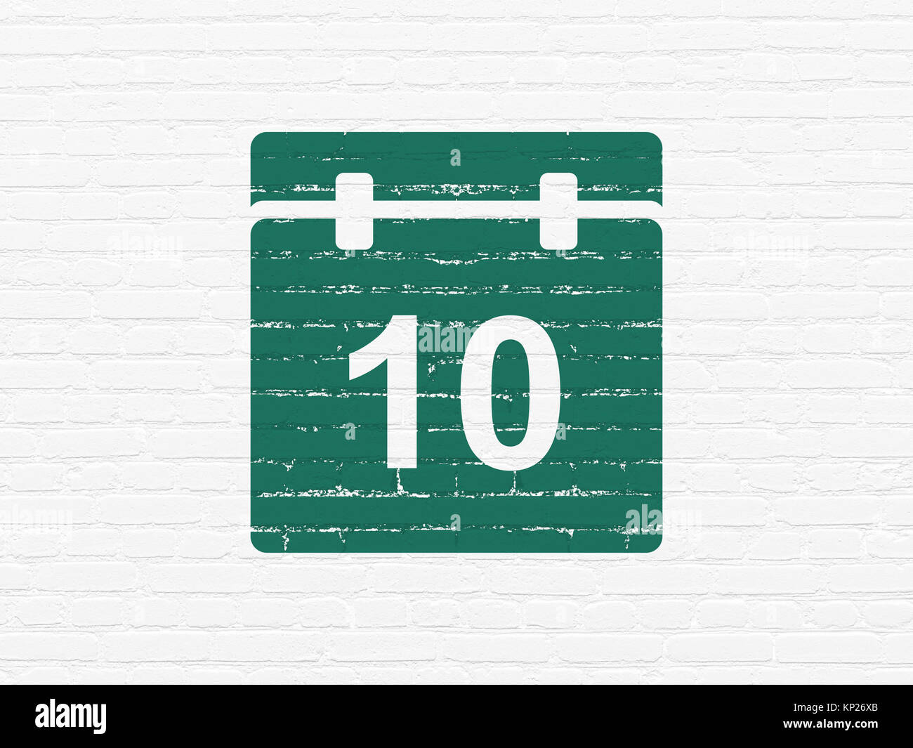 Time concept: Calendar on wall background Stock Photo - Alamy