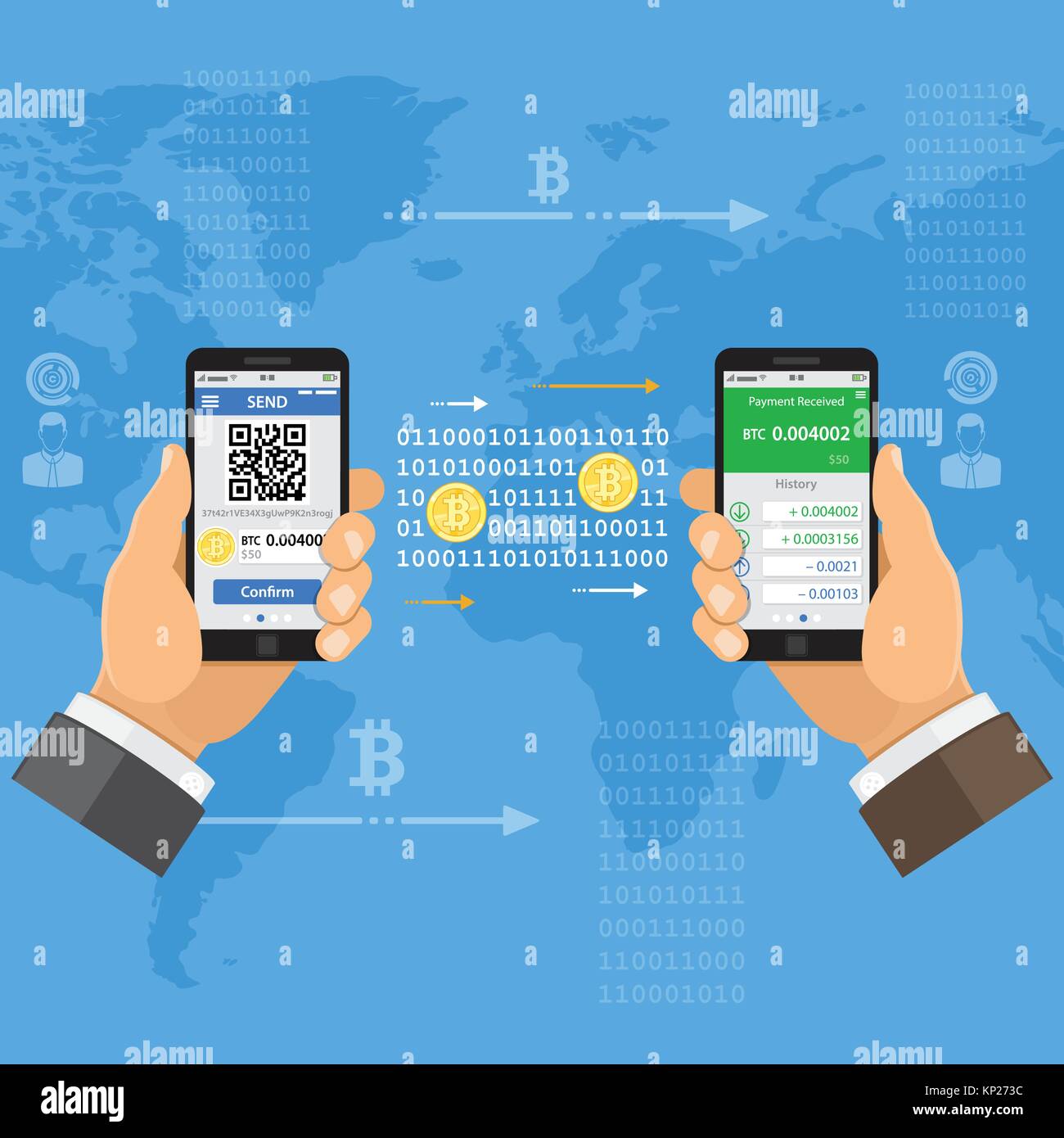 Bit map Stock Vector Images - Alamy