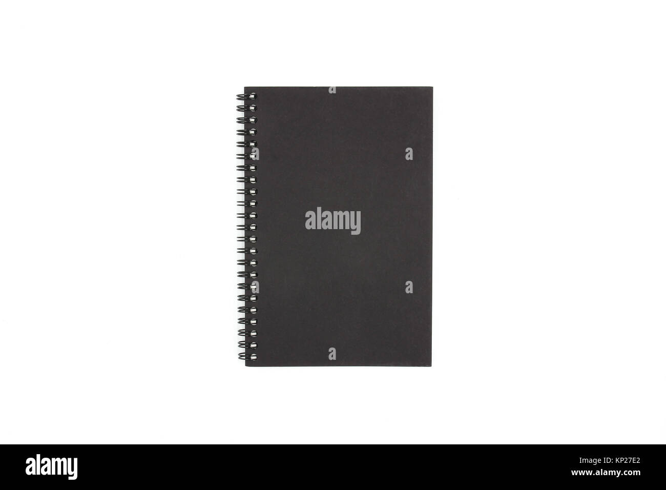 Notebook isolated on white background Stock Photo - Alamy