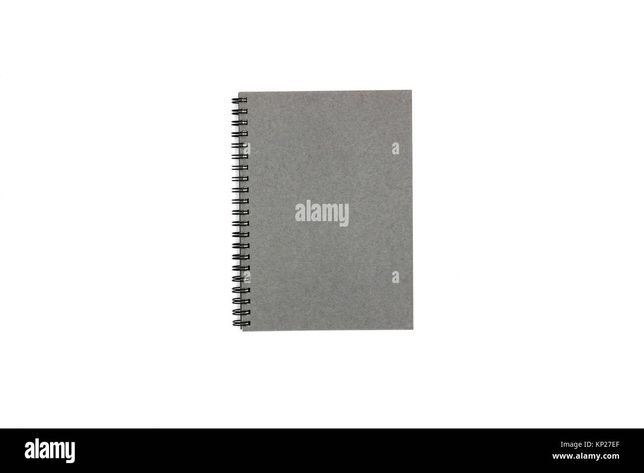 Notebook isolated on white background Stock Photo - Alamy