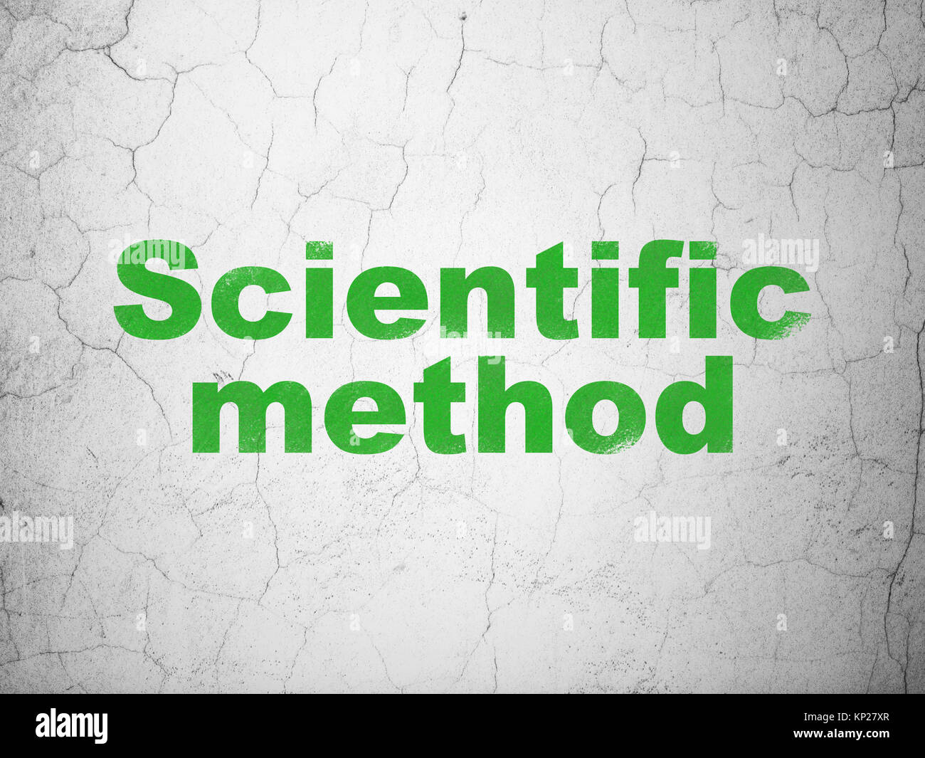 Science concept: Scientific Method on wall background Stock Photo - Alamy