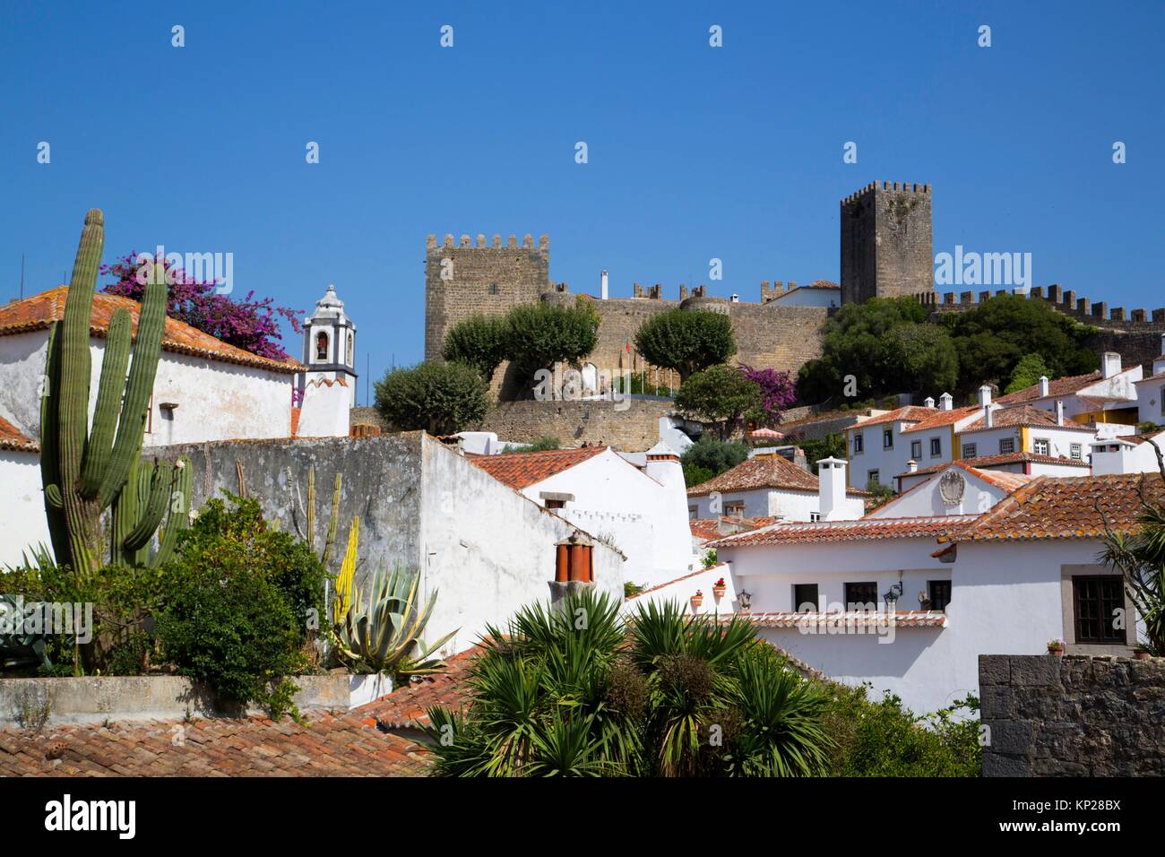 City Overview Wall Medieval Castle High Resolution Stock Photography ...