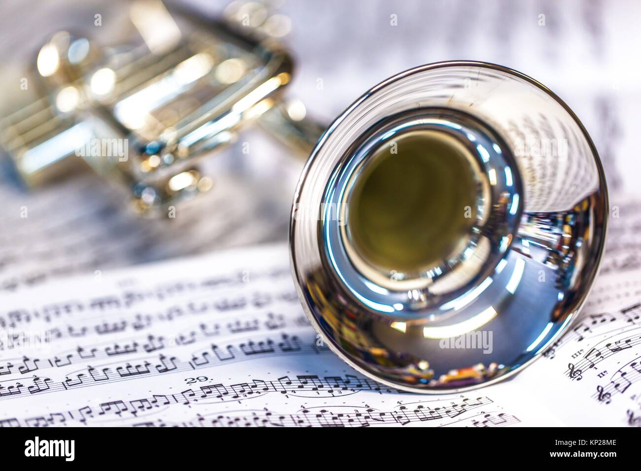 Silver Trumpet Wallpaper