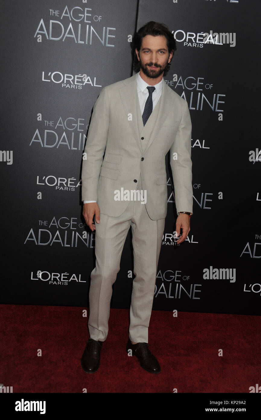 NEW YORK, NY - APRIL 19: Michiel Huisman attends 'The Age of Adaline ...