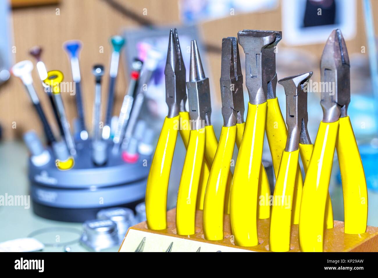 Clockmaking tool hi-res stock photography and images - Alamy