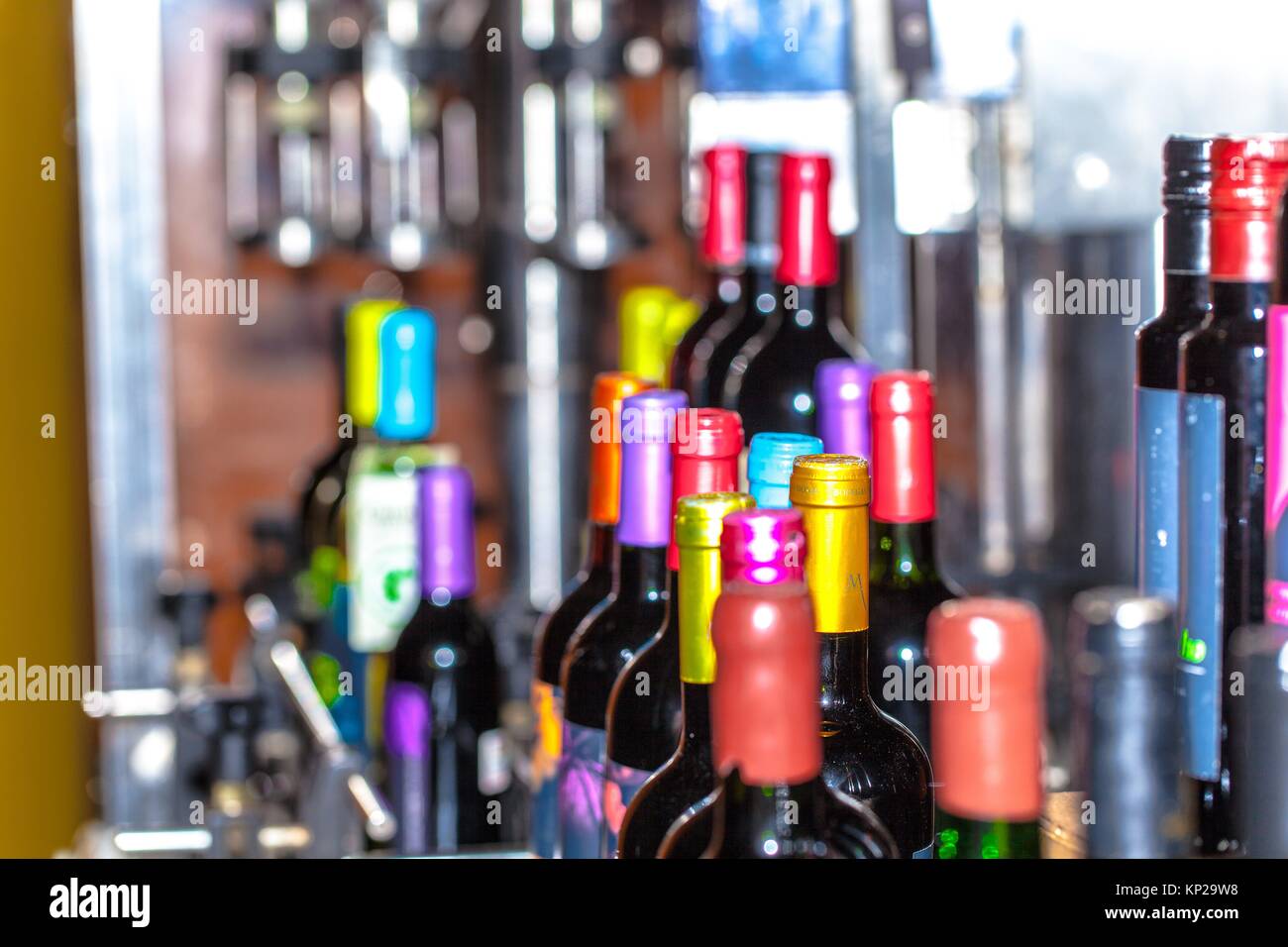 Stacked Wine Bottles High Resolution Stock Photography and Images - Alamy