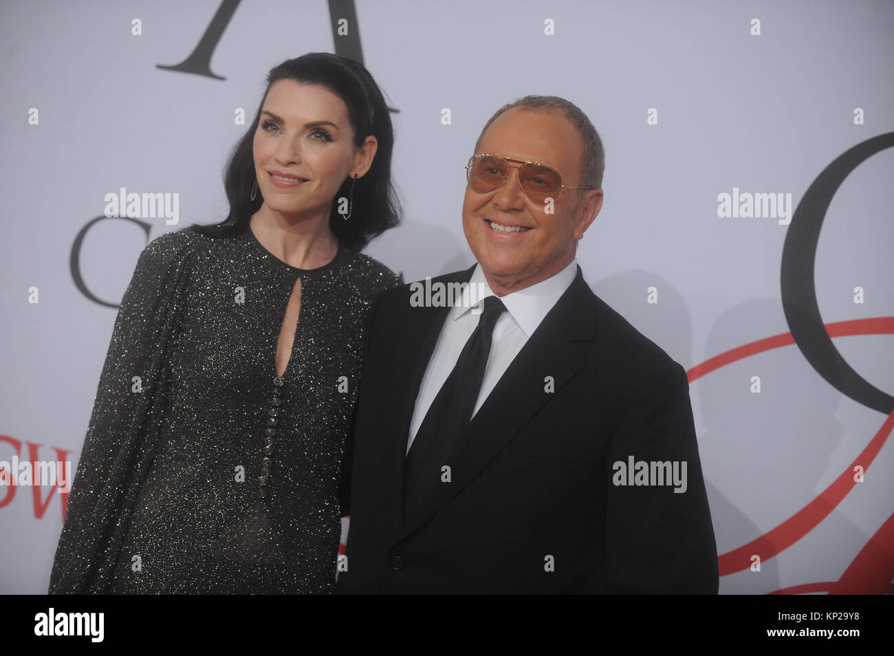 NEW YORK, NY - JUNE 01: Julianna Margulies, Michael Kors attends the ...