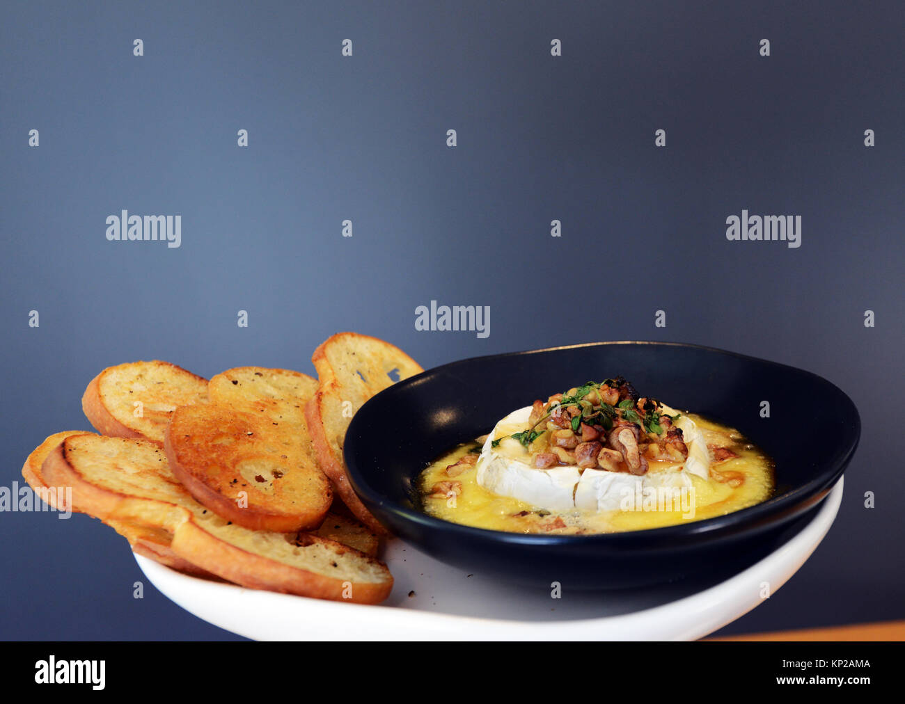 Luna estate winery's kitchen famous baked brie with Manuka honey and ...