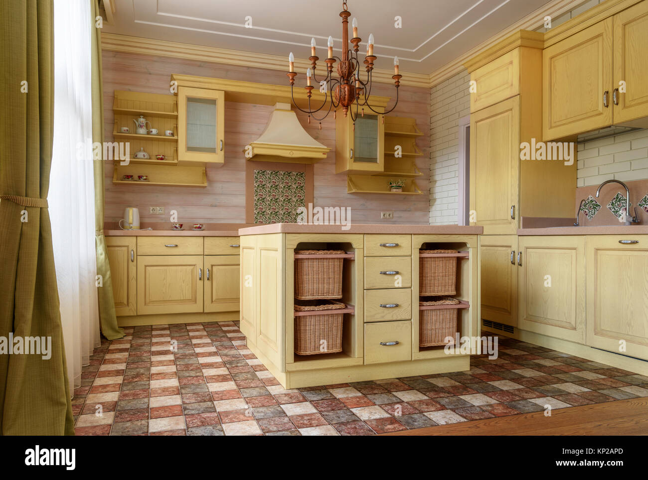 Kitchen empty contemporary design hi-res stock photography and images ...