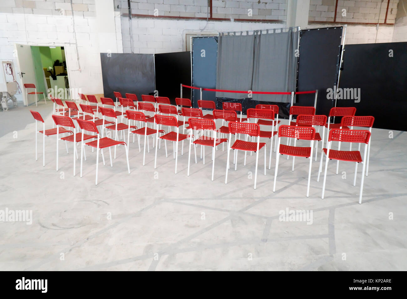 Prison chairs hi-res stock photography and images - Alamy