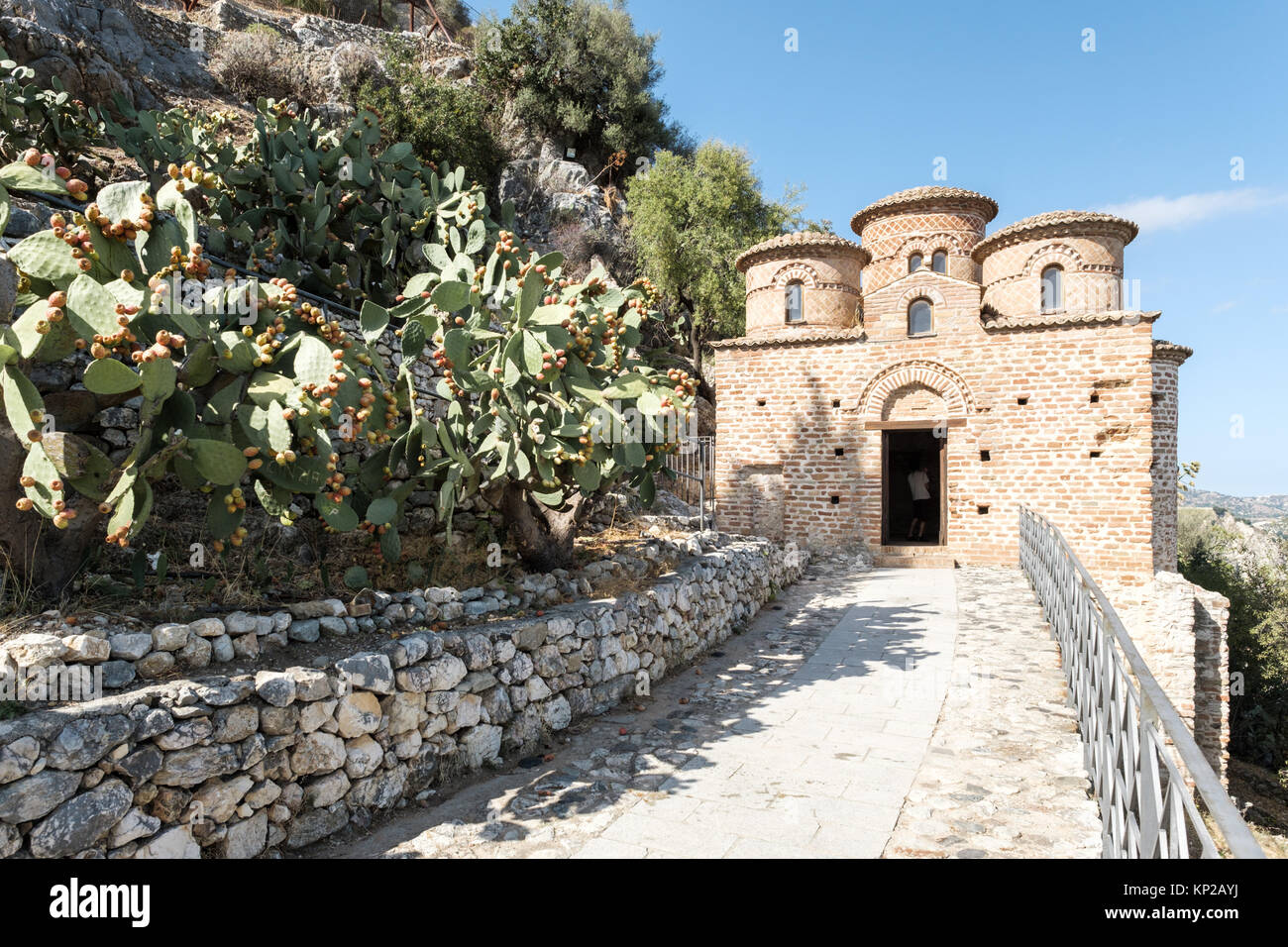 La Cattolica, Stilo, Calabria, Italy Stock Photo - Alamy