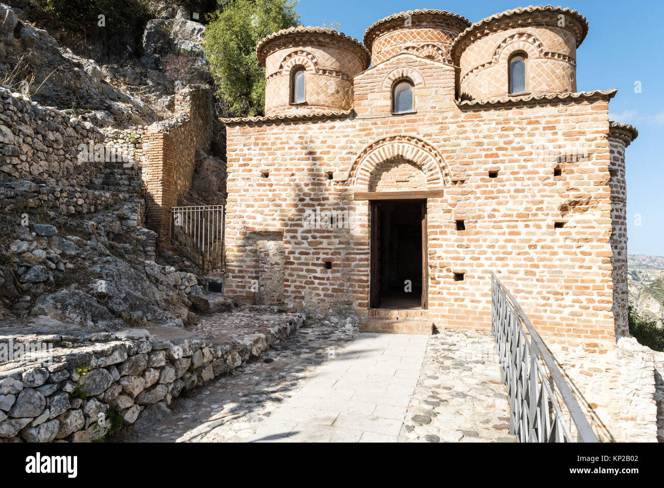 La Cattolica, Stilo, Calabria, Italy Stock Photo - Alamy