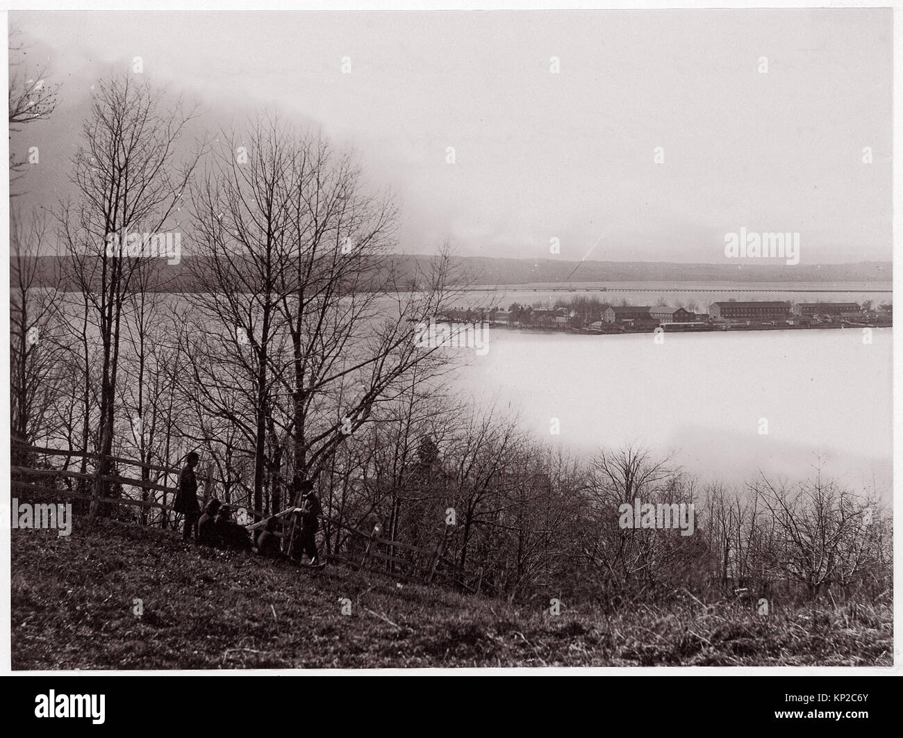 Distant View of Arsenal, Washington, D.C. MET DP70695 268114 Stock ...