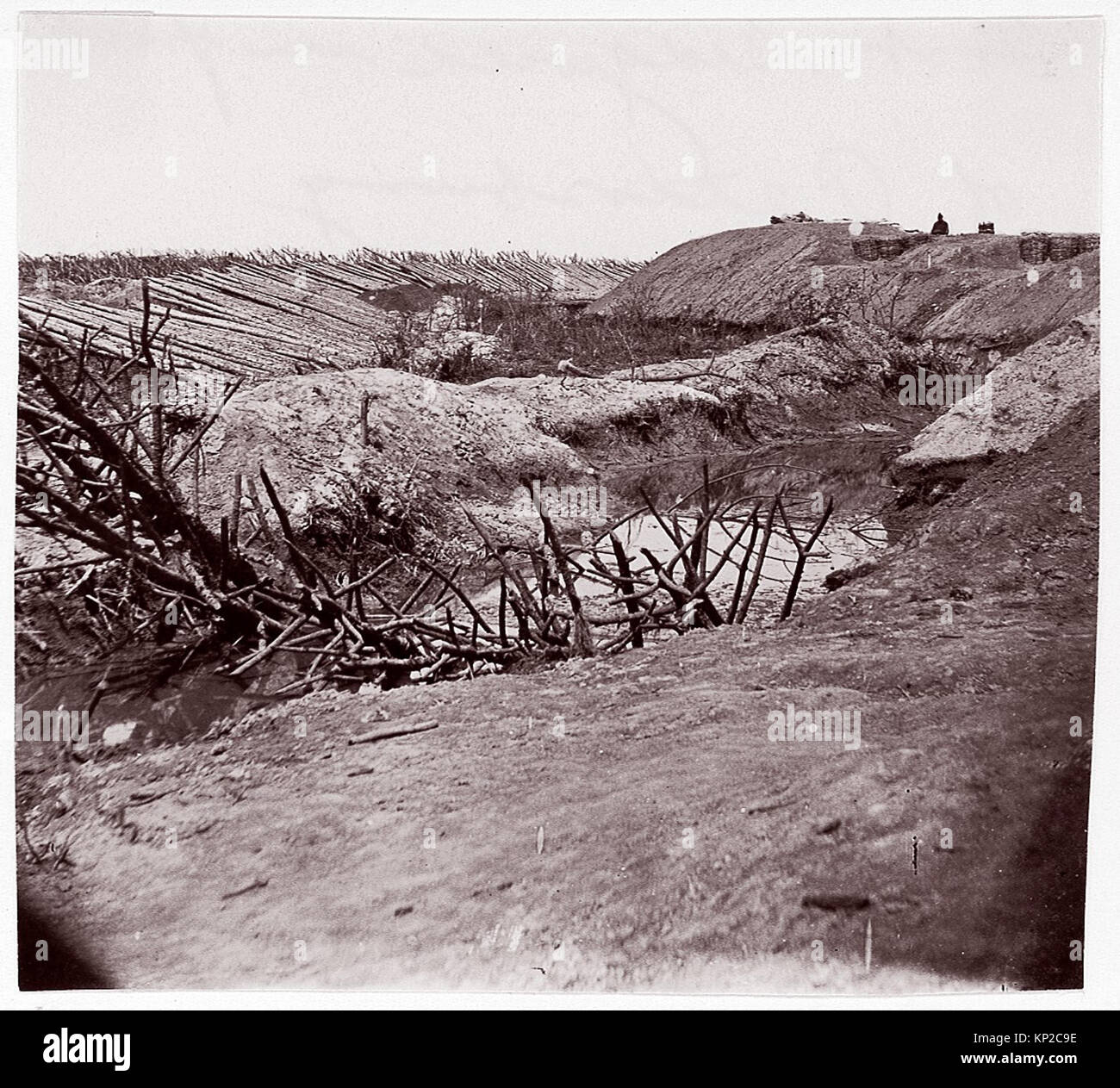 Fort Sedgwick in front of Petersburg MET DP70483 268143 Stock Photo - Alamy